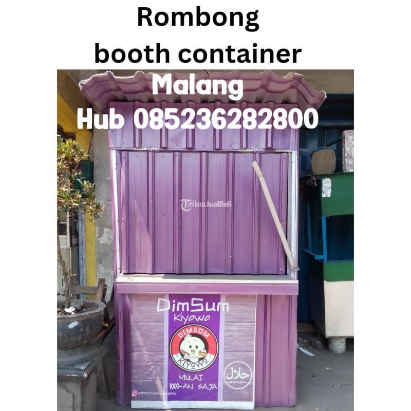 Rombong Booth Container Murah di Malang - Tribun JualBeli