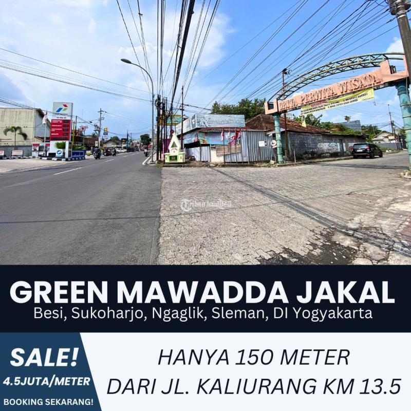 Dijual Tanah Pekarangan Istimewa Luas 120m2 SHM Startegis Di Jakal Km ...