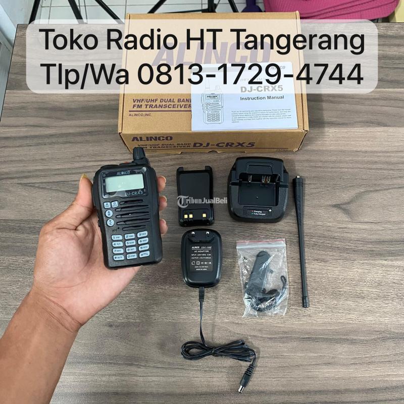 Alinco DJdiCRX5 Baru Kapasitas Baterai 1800mAh Awet di Tangerang - Tribun JualBeli