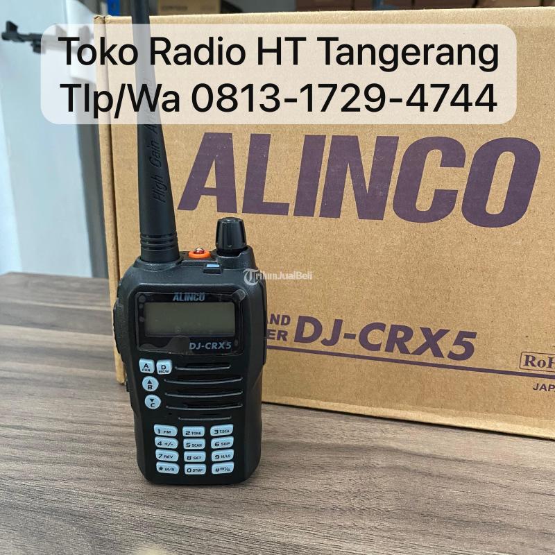 Alinco DJdiCRX5 Baru Kapasitas Baterai 1800mAh Awet di Tangerang - Tribun JualBeli