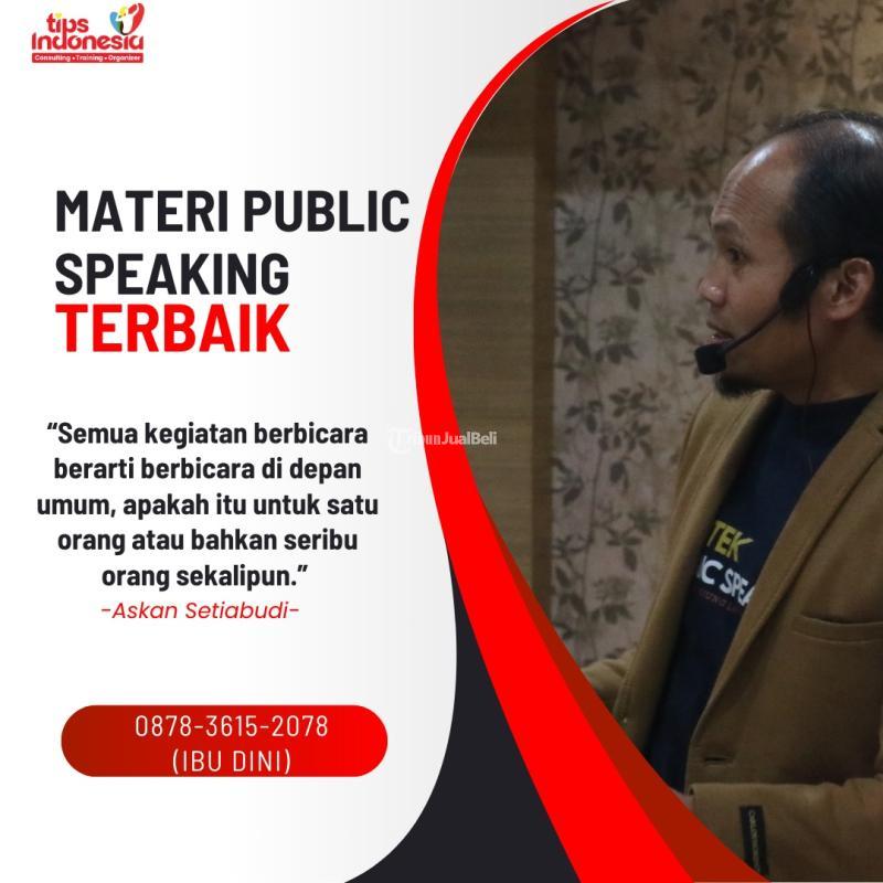 Materi Public Speaking Terbaik di Malang - Tribun JualBeli Materi Public Speaking Terbaik di Malang - Tribun JualBeli