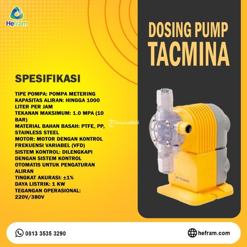 Supplier Pompa Dosing Tacmina di Bogor - Tribun JualBeli