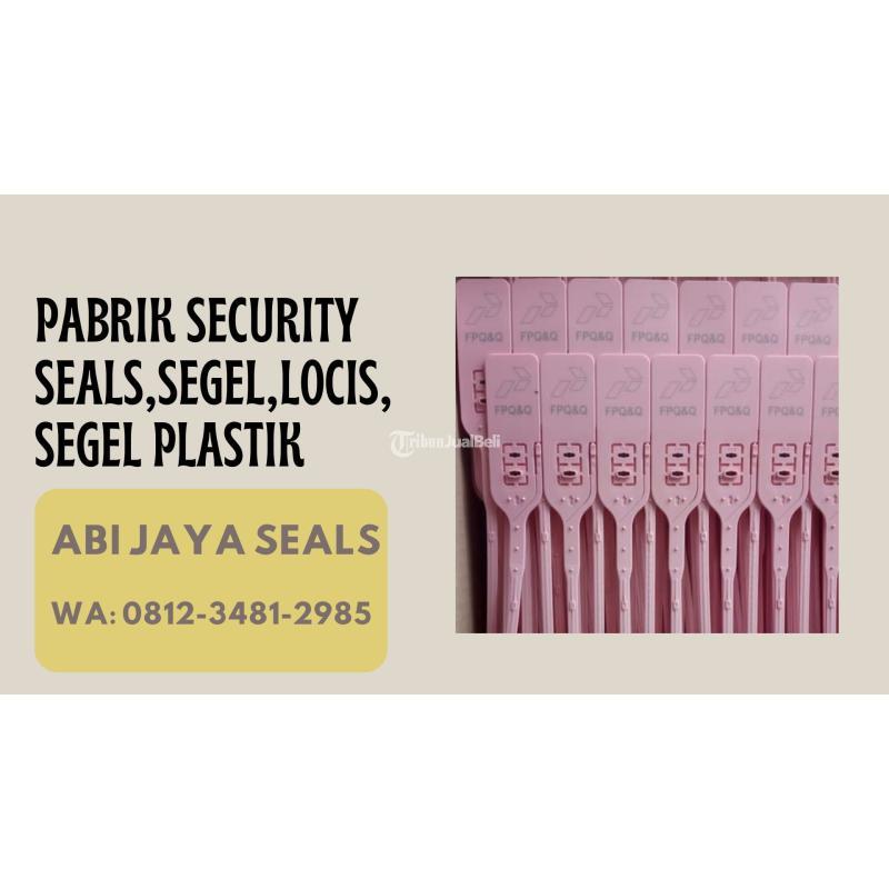 Segel Plastik Security Seals Locis di Lubuklinggau - Tribun JualBeli