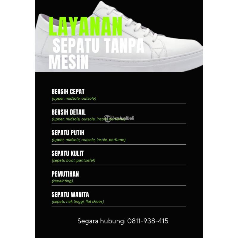 Jasa Cuci Sepatu di Jakarta Pusat - Tribun JualBeli