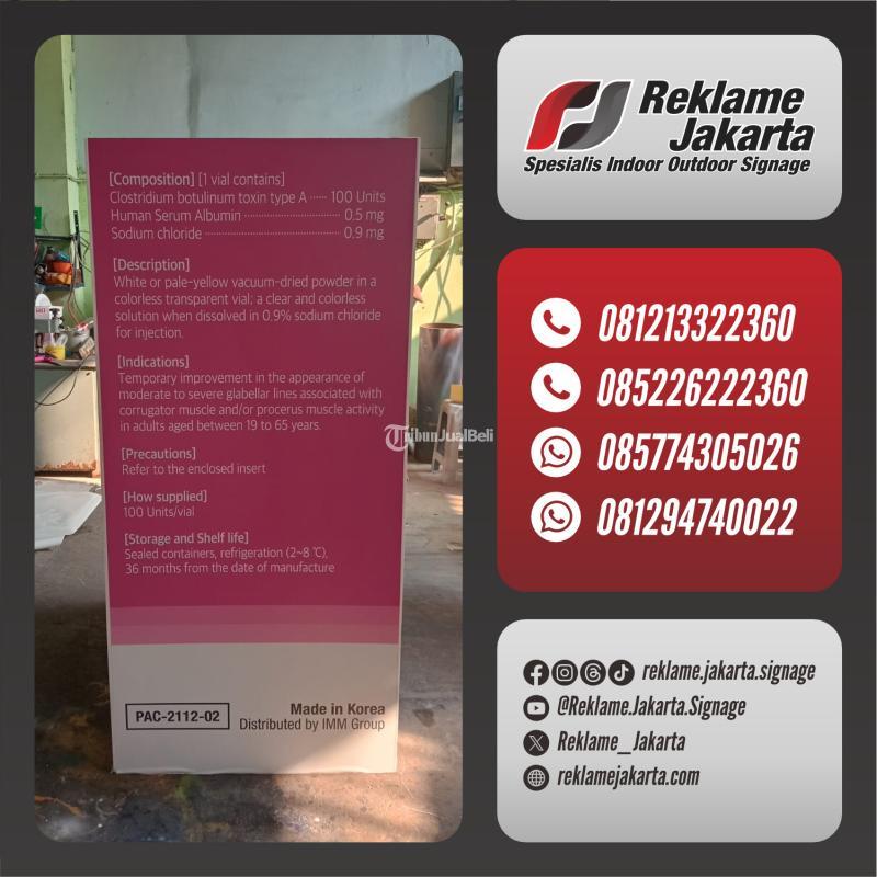 Neon Box Display dan Sign Box Promosi di Jakarta Utara - Tribun JualBeli