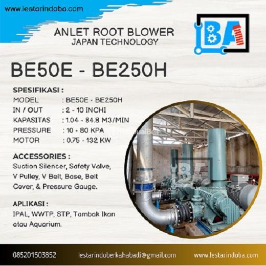 Jual Mesin Root Blower, untuk STP, IPAL, WWTP, 2 inchi 2HP, Anlet di ...