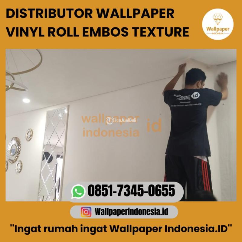 Distributor Wallpaper Vinyl Roll Embos Texture di Malang - Tribun JualBeli