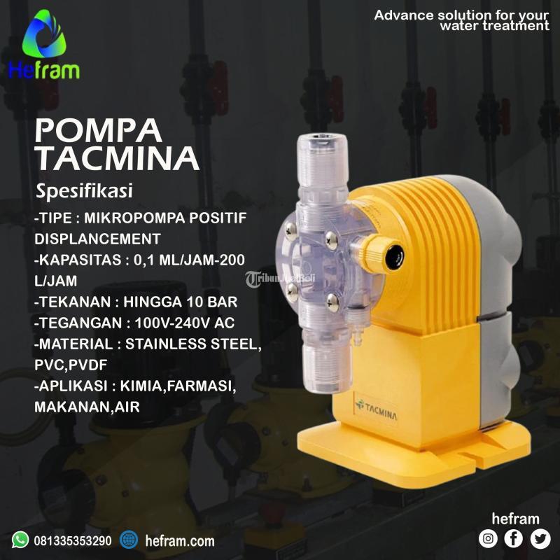 Supplier Dosing Pump Tacmina di Bogor - Tribun JualBeli
