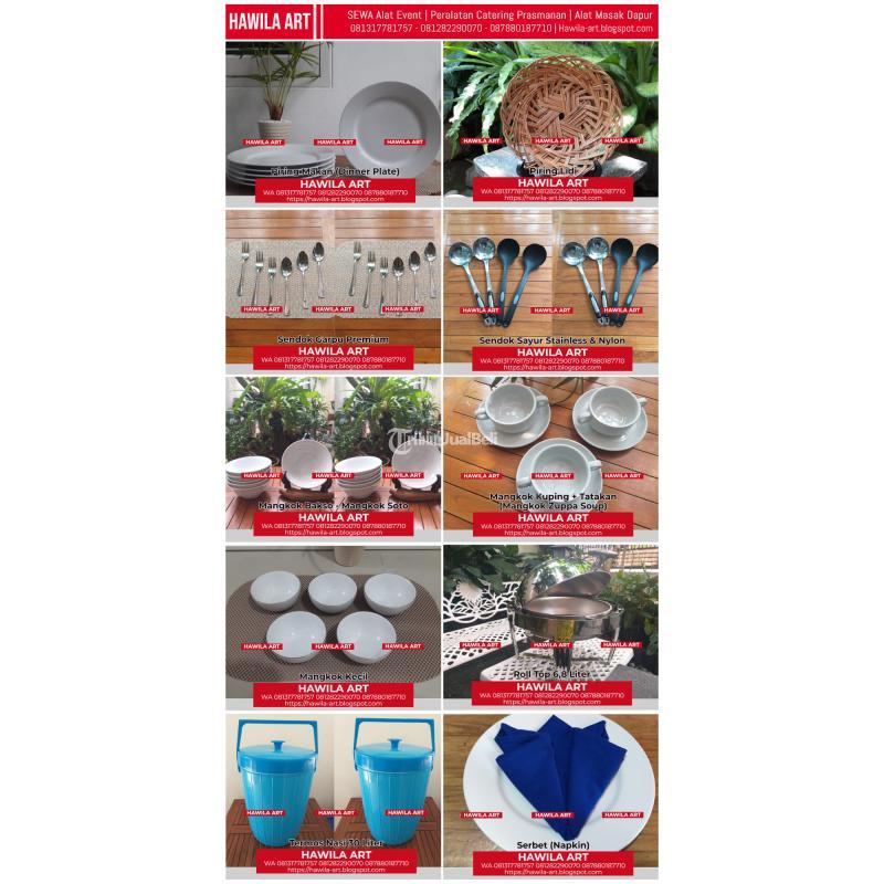 Sewa Food Tray Stainless, Tempat Makan Anti Karat, Halo Catering di ...