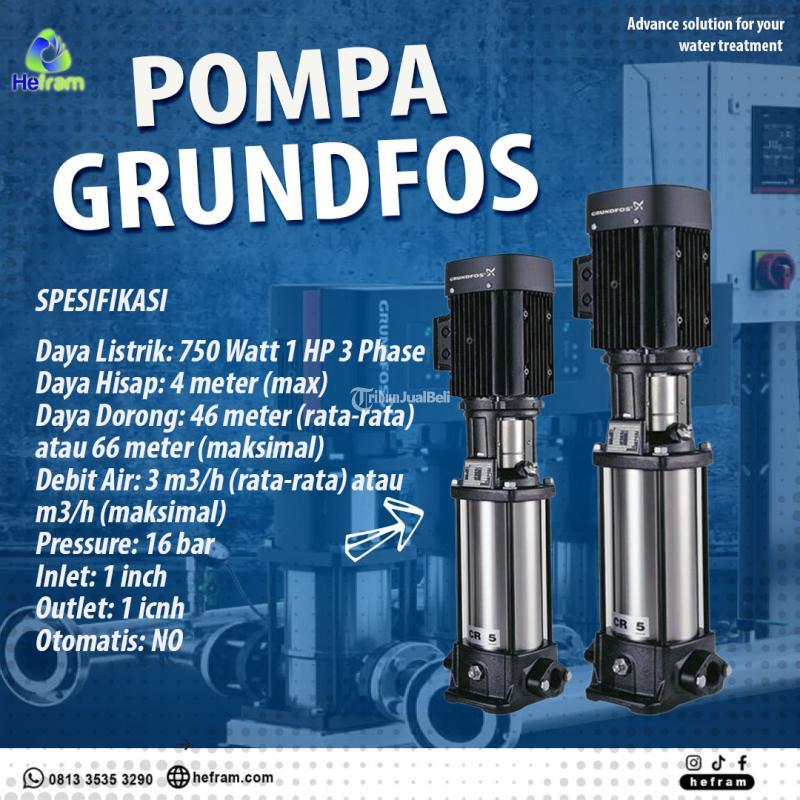 Distributor Pompa Grundfos CR 1 di 03 di Bogor - Tribun JualBeli