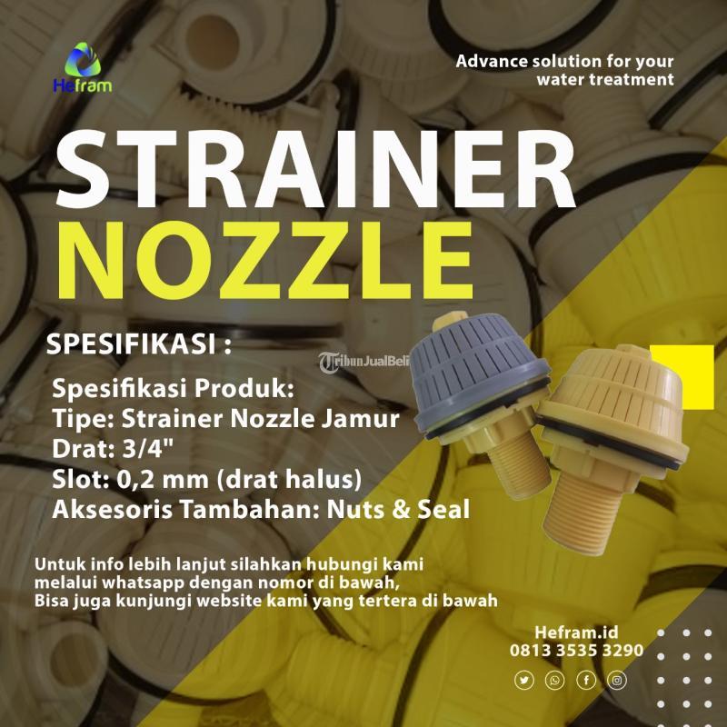 Strainer Nozzle Jamur Filter di Bogor - Tribun JualBeli