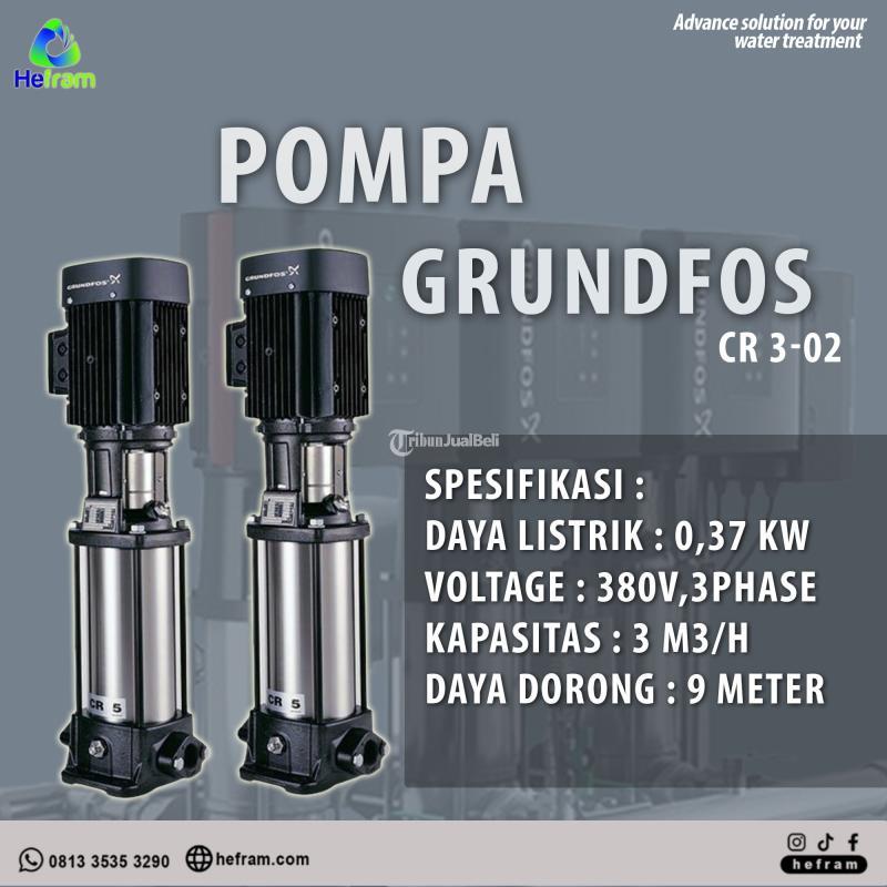 Pompa Grundfos 3 Phase di Bogor - Tribun JualBeli