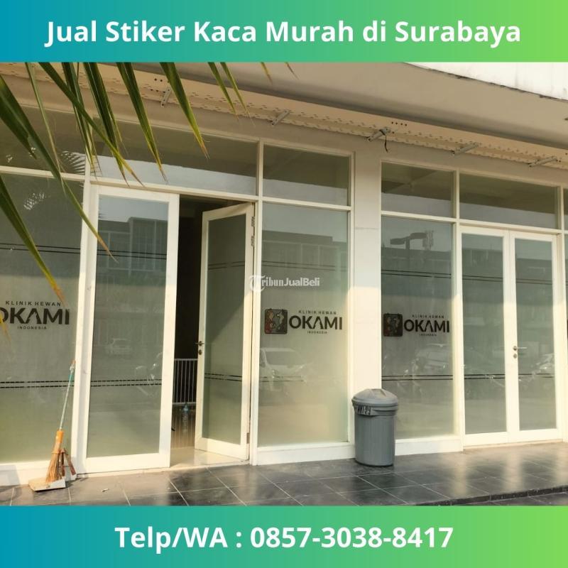 Stiker kaca, sandblast, buram, es, kaca film, oneway, Cutting di ...