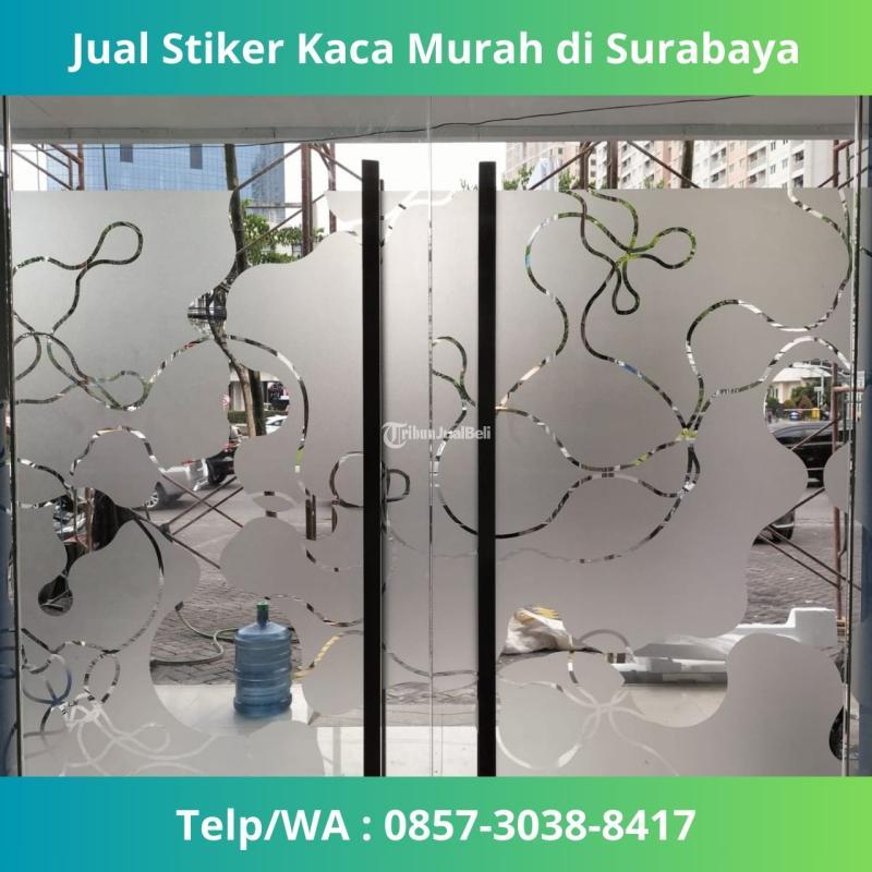 Stiker kaca, sandblast, buram, es, kaca film, oneway, Cutting di ...