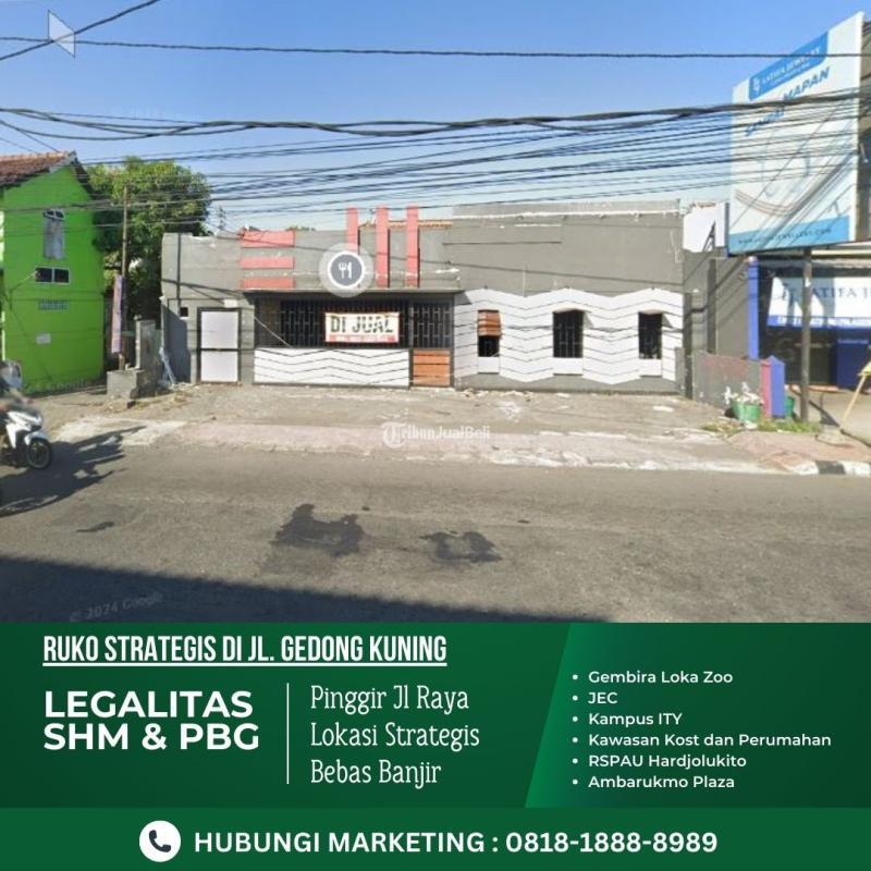 Dijual Ruko Dalam Ringroad Jogja di Gedong Kuning Banguntapan Dekat ...