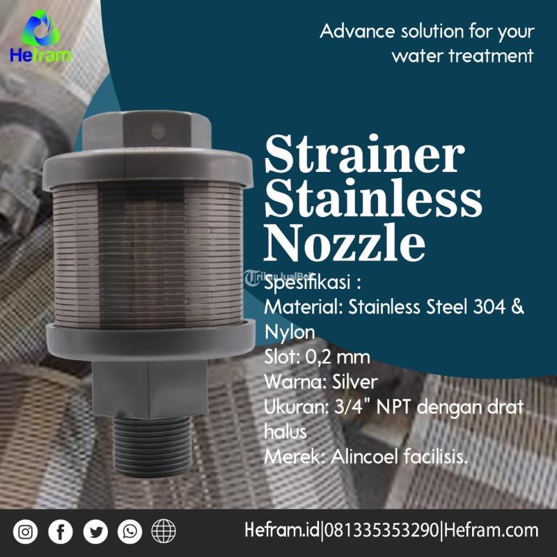 Strainer Nozzle Stainless di Bogor - Tribun JualBeli