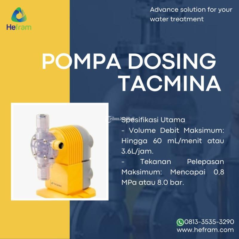 Supplier Pompa Dosing Tacmina di Bogor - Tribun JualBeli