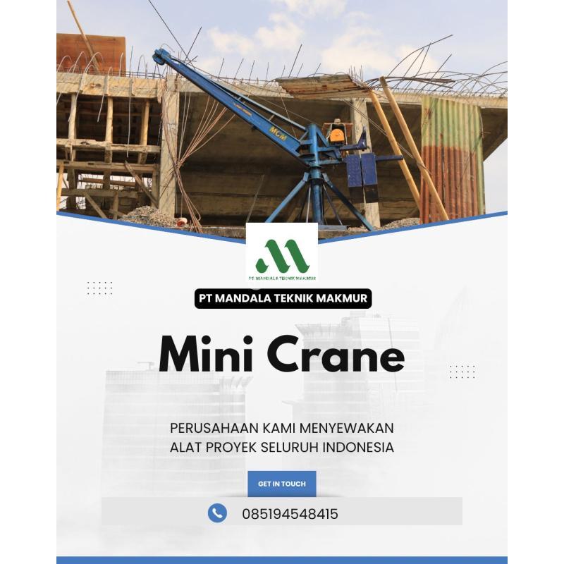 Sewa Alat Mini Crane di Malang - Tribun JualBeli