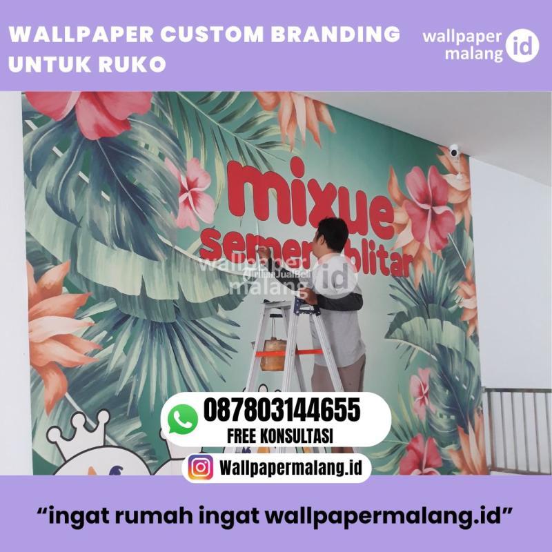 Wallpaper Custom Branding untuk Ruko di Malang - Tribun JualBeli