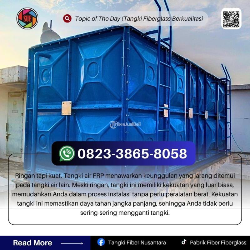 Roof Tank Panel Kotak Modular Fiberglass Paling Awet Dan Terjangkau di ...
