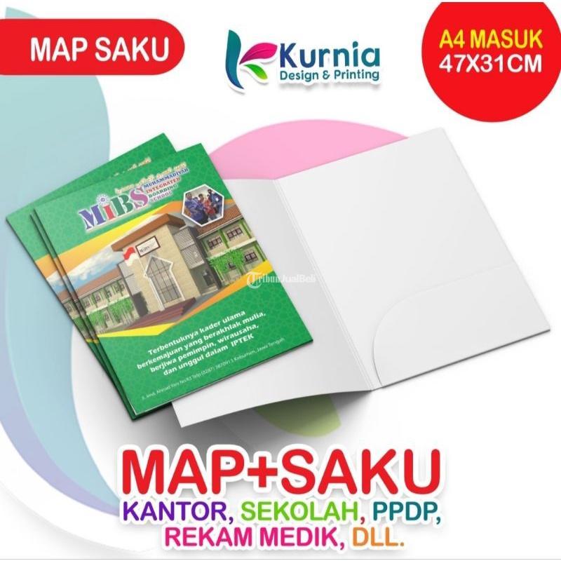 Stopmap Sekolah Map A4 Map Instansi Map Folder A4 Map Dinasmap Custom ...