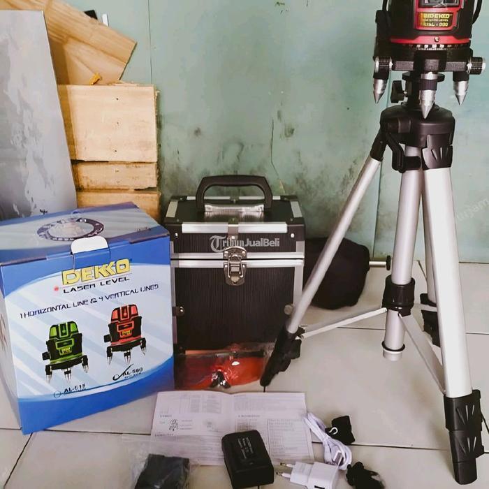 Dekko ALdi500 Cross Line Laser Level Alat Ukur Garis Laser Otomatis di ...