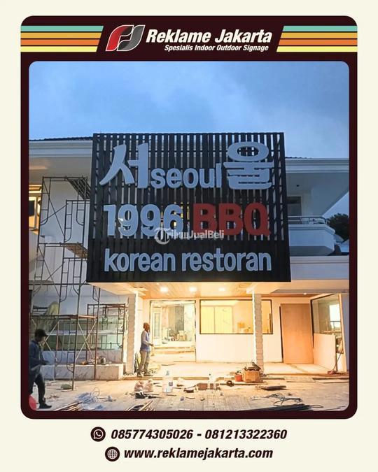 Jasa Reklame Spesialis Huruf Timbul, Neon Box di Jakarta Utara - Tribun ...
