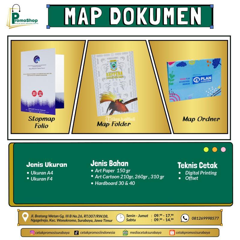 Jasa Percetakan Sampul Ijazah Termurah, Cetak Map Custom di Surabaya ...