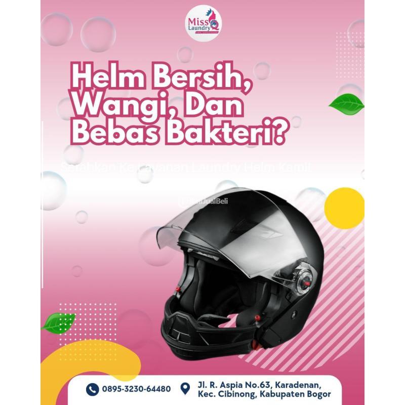 Laundry Helm Karadenan Solusi Helm Bau, Berjamur Kusam di Bogor ...