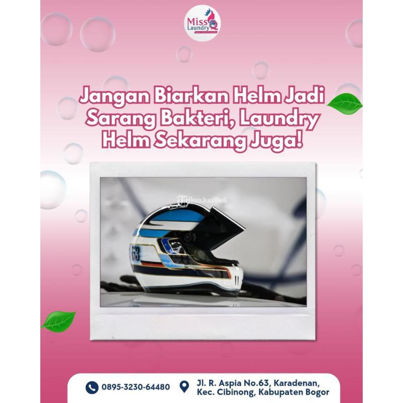 Laundry Helm Karadenan Solusi Helm Bau, Berjamur Kusam di Bogor ...