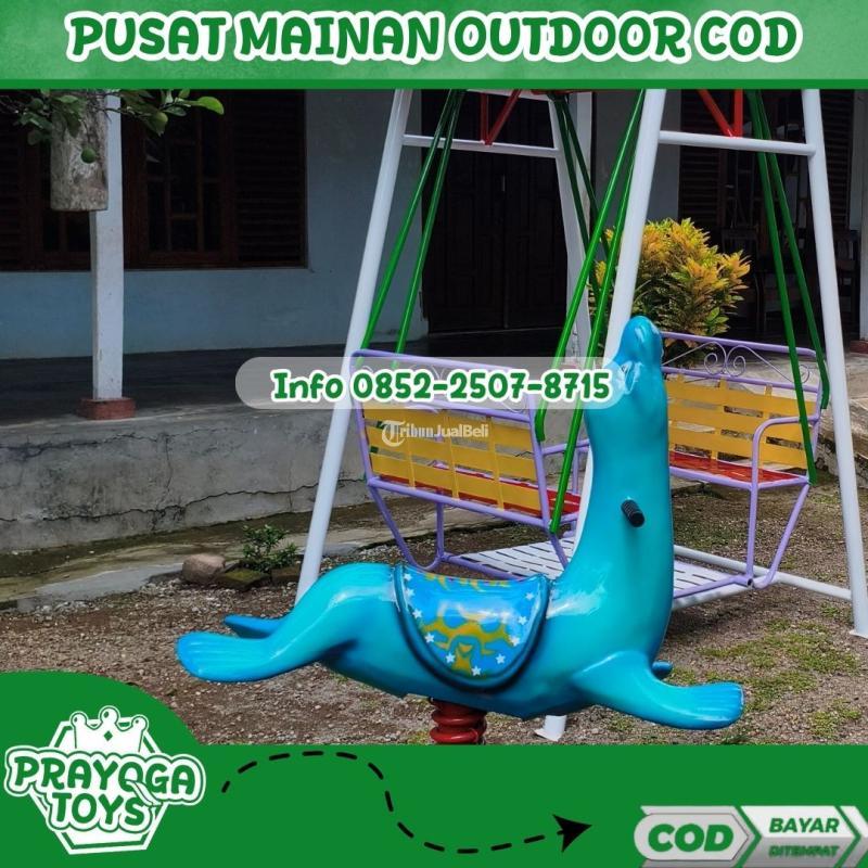 Pusat Sping Rider Horse dan Ayunan Besi Anak TK di Klungkung - Tribun ...