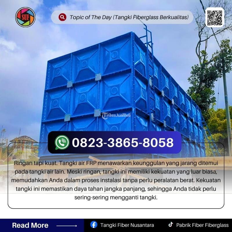 Tangki Air Panel Fiberglass Berkualitas, Tangki Grease trape limbah ...
