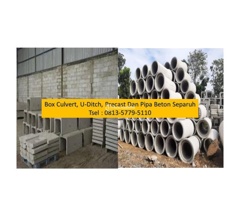 Pabrik Box Culvert U Ditch di Blitar - Tribun JualBeli