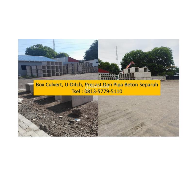 Pabrik Box Culvert U Ditch di Blitar - Tribun JualBeli