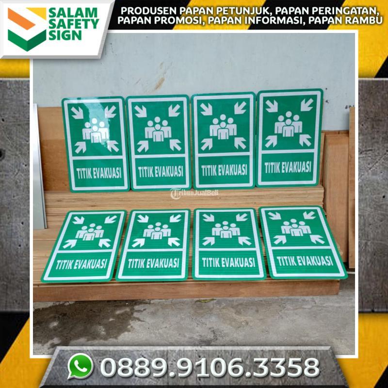 Produsen Rambu Assembly Point di Pasuruan - Tribun JualBeli