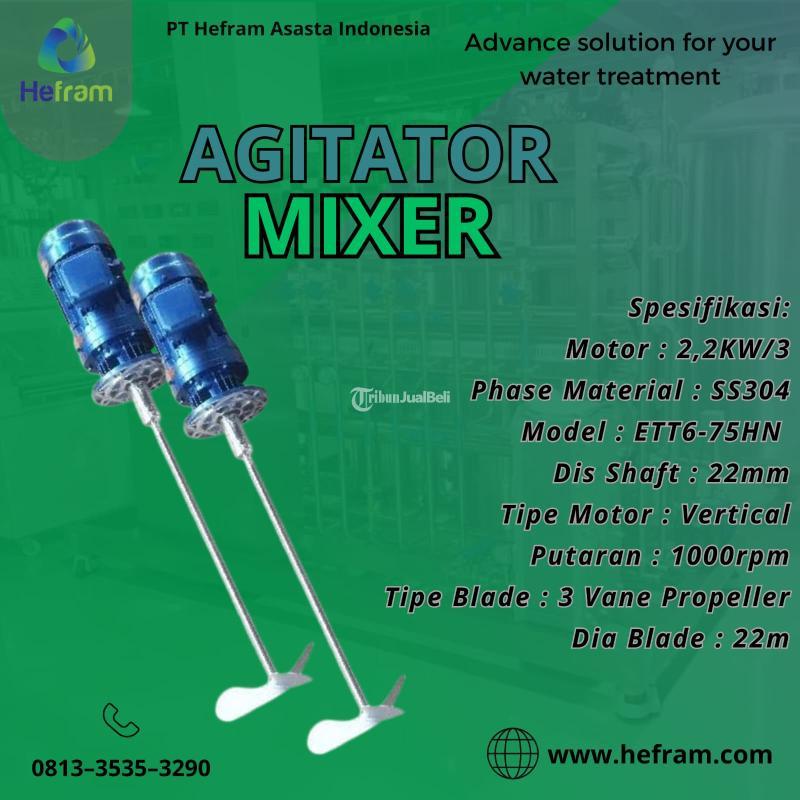 Agitator Mixer Blade di Bogor - Tribun JualBeli