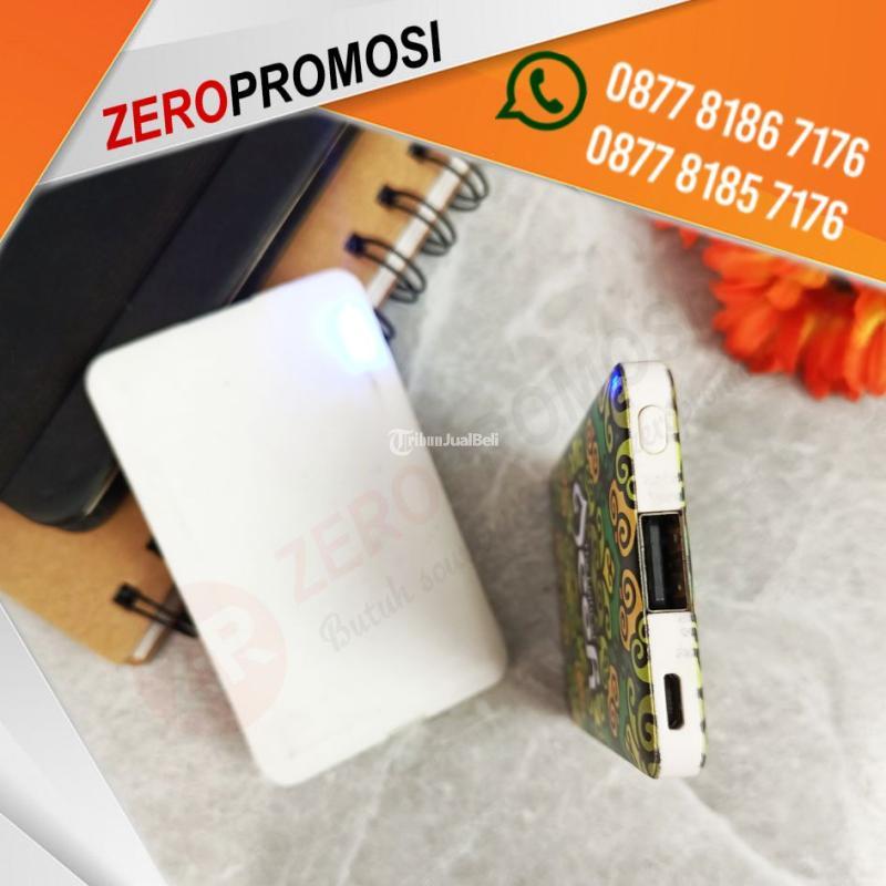 Cetak Souvenir Power Bank Custom Murah P20CD03 di Tangerang - Tribun JualBeli