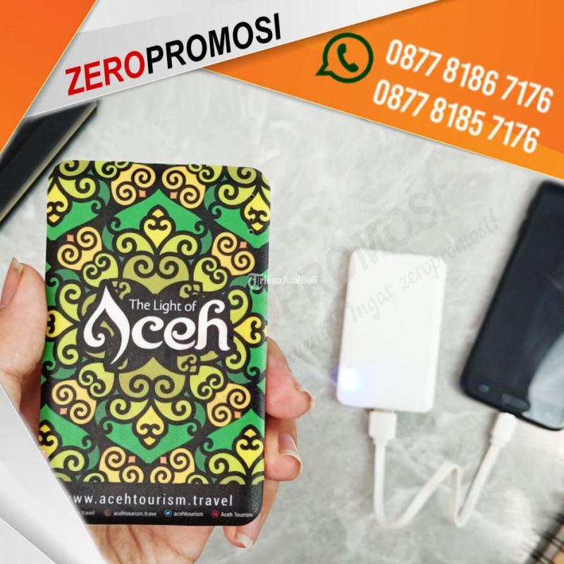 Cetak Souvenir Power Bank Custom Murah P20CD03 di Tangerang - Tribun JualBeli