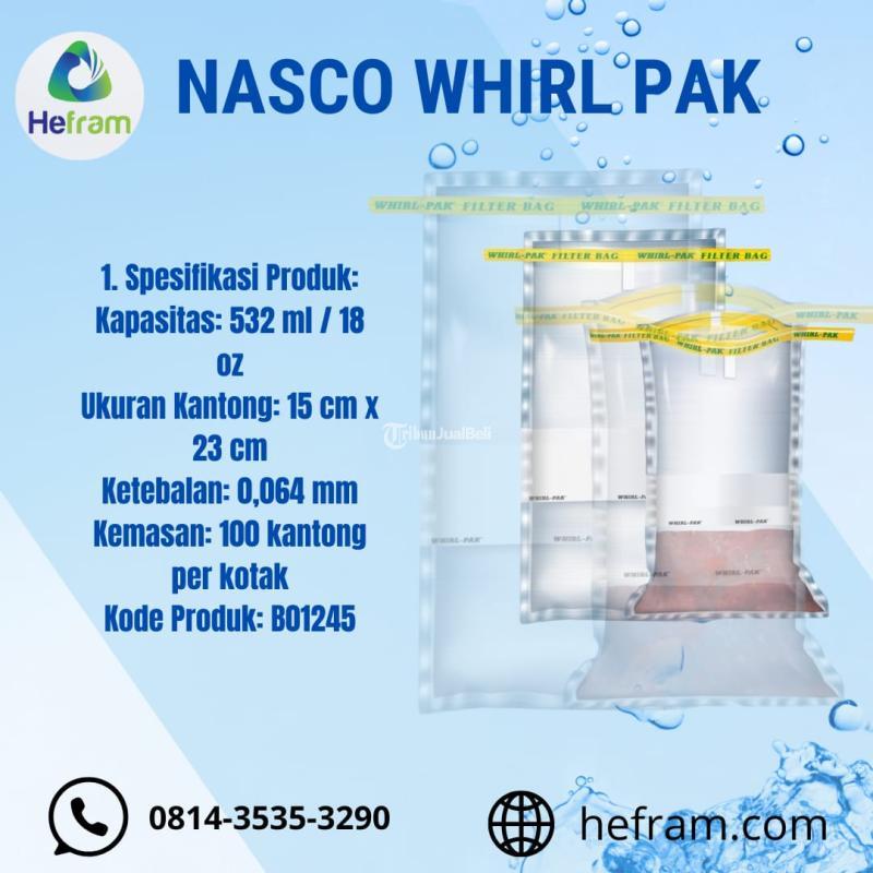 Distributor Nasco Whirl Pak Sample Bags di Bogor - Tribun JualBeli