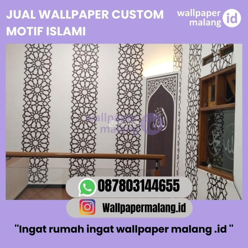 Wallpaper Custom Motif Islami di Malang Kota - Tribun JualBeli