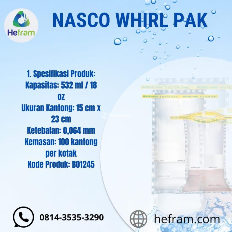 Distributor Nasco Whirl Pak Certificate Of Analysis di Bogor - Tribun ...
