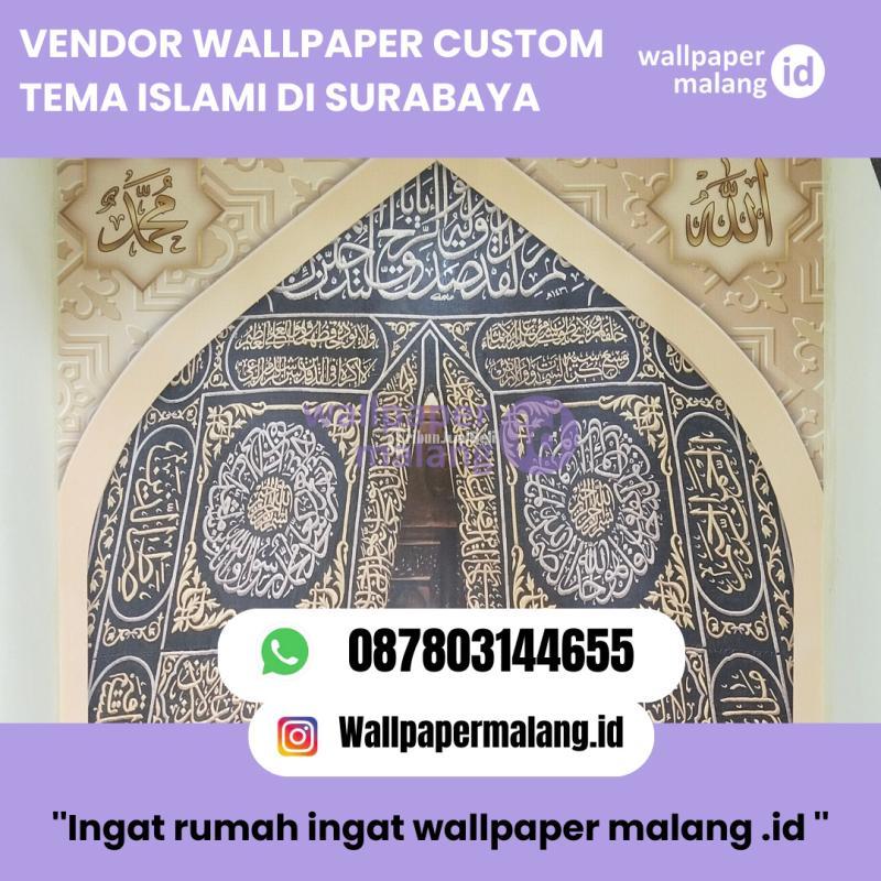Vendor Wallpaper Custom Tema Islami di Malang Kota - Tribun JualBeli