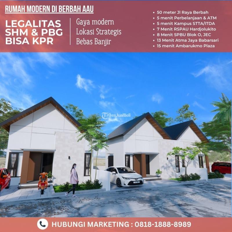 Jual Rumah Cantik Luas 106 m2 Baru 20m Jl Raya Berbah Strategis Dekat Blok O,JEC 9 Menit Janti ...