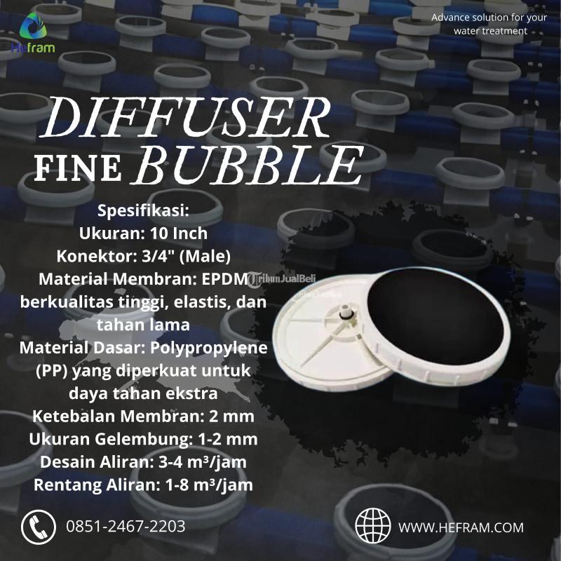 Fine Bubble Diffuser Manufacturers di Bogor - Tribun JualBeli