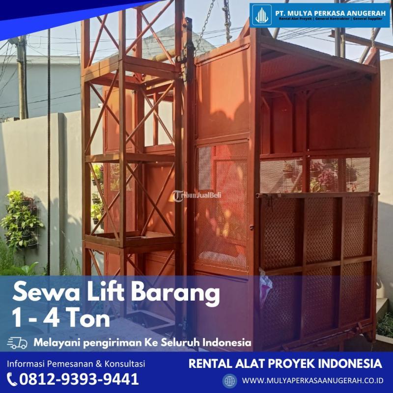 Lift Barang, Lift Barang Proyek, Lift Barang Material, Sewa Dan Rental ...