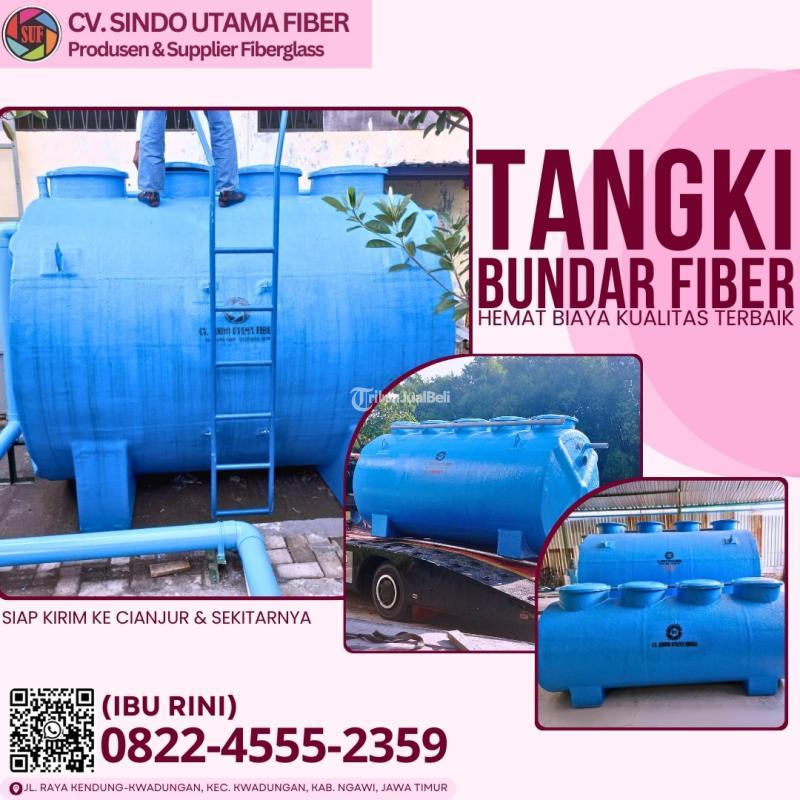 Tangki Biru Fiberglass Profesional di Cianjur - Tribun JualBeli