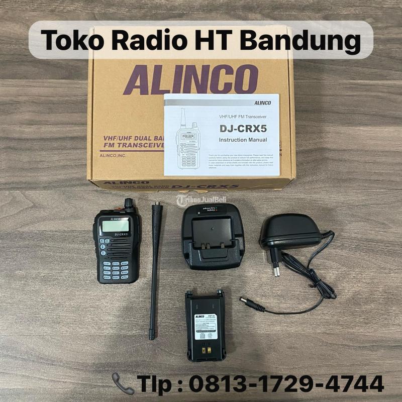 Alinco DJdiCRX5 Baru di Bandung Kota - Tribun JualBeli