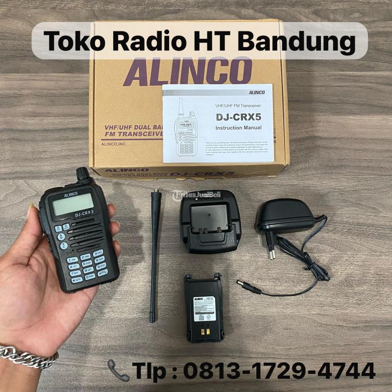 Alinco DJdiCRX5 Baru di Bandung Kota - Tribun JualBeli