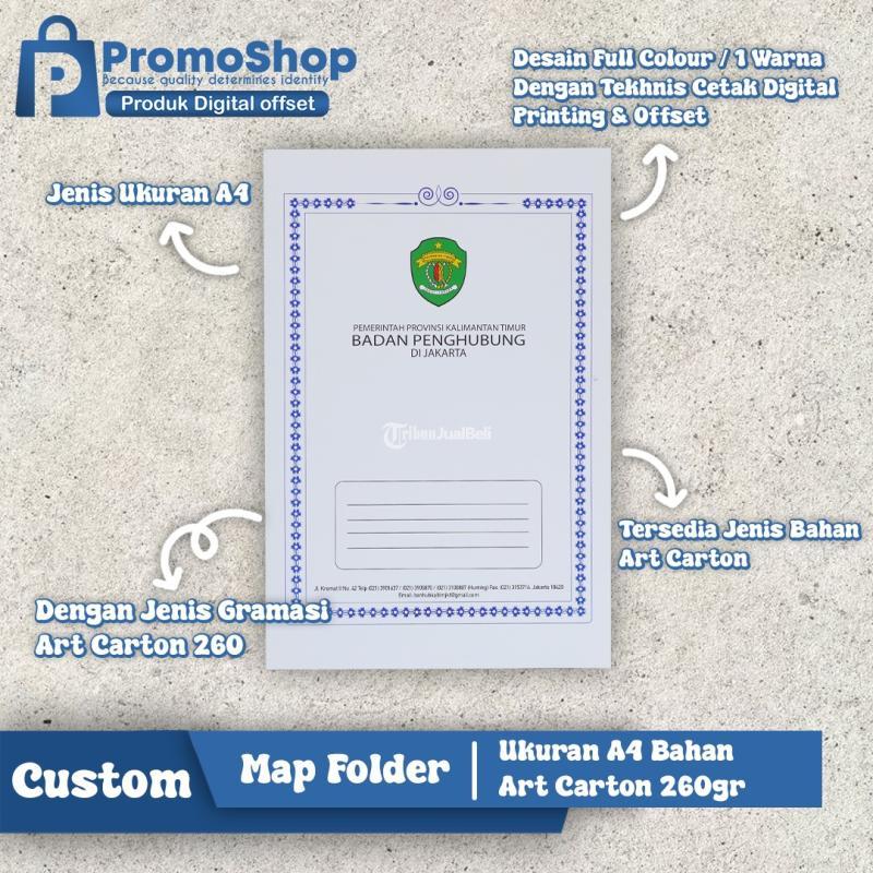 Cetak Map Folder Berkas Arsip Custom Percetakan Sampul File Murah di ...