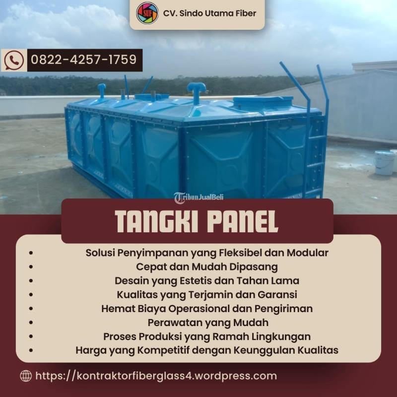 Berkualitas Kontraktor Tangki Fiberglass di Batu - Tribun JualBeli